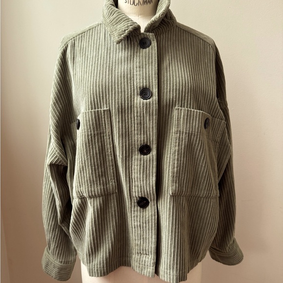 Zara | Tops | Zara Olive Shacket | Poshmark